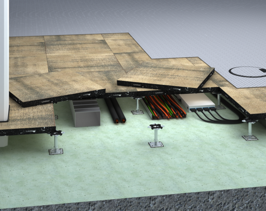 NORTEC | Calcium Sulphate Panels for Raised Floors