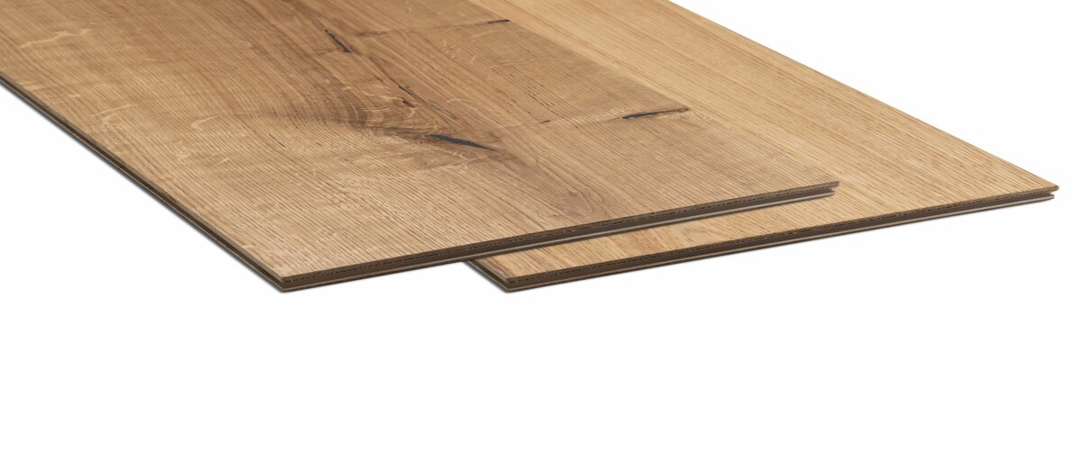 Chalet plank | 3-layer 1-strip plank in large format with tongue and ...