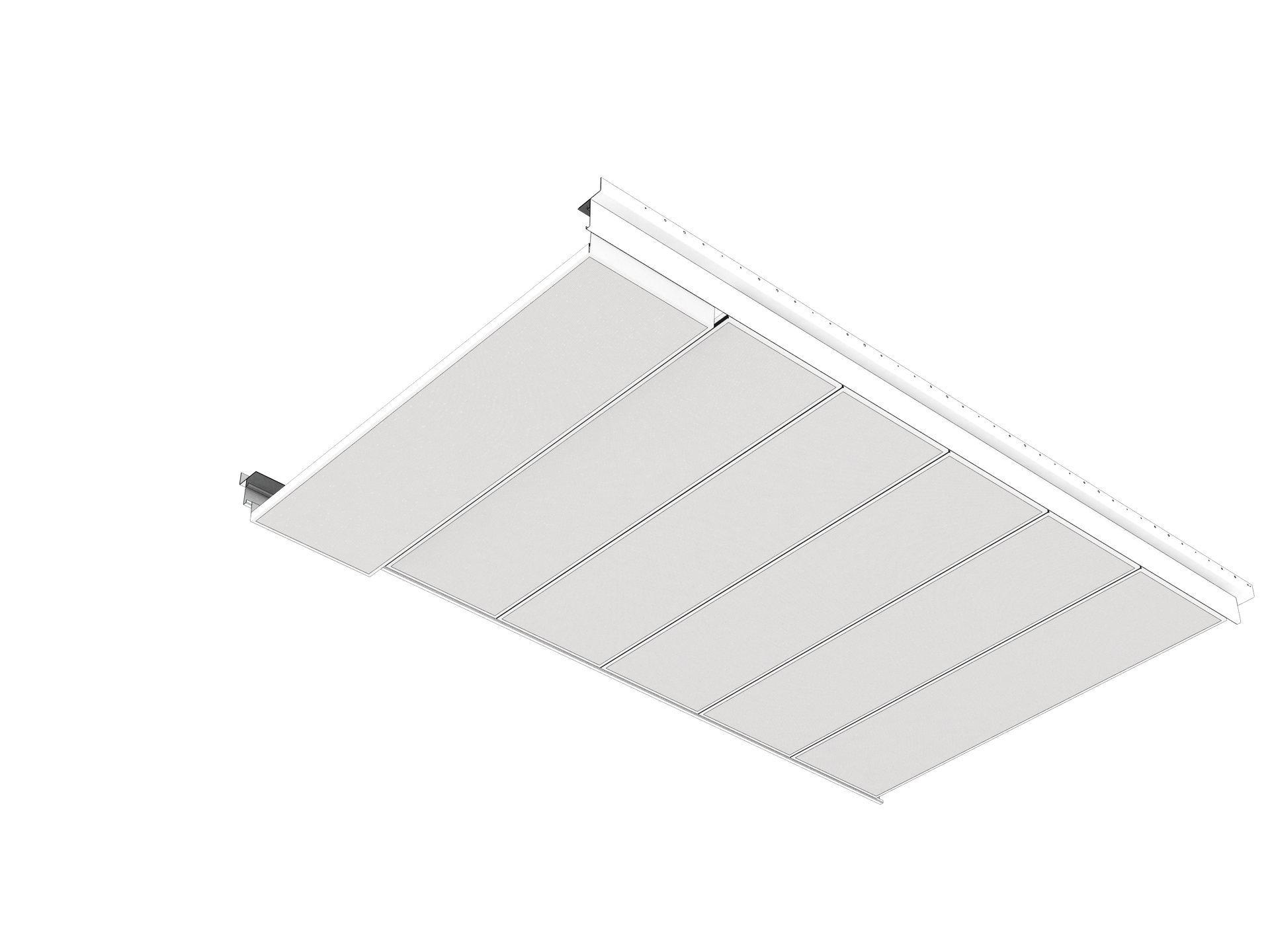 LMD-E 340 | Drop-Slide Corridor Ceiling