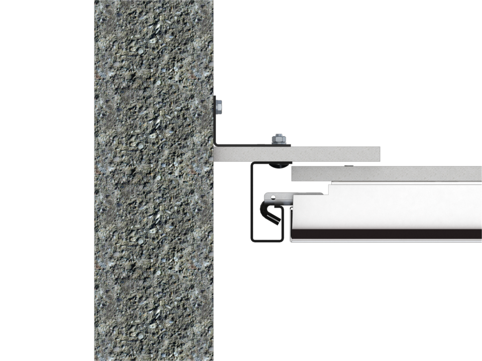 F30 Swing-Down-Slide | LMD Fire Rated Metal Ceiling acc. to DIN 4102-2