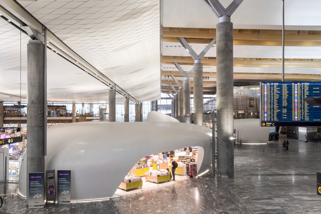 Sustainable Airport Interior Design at Oslo | Lindner Group