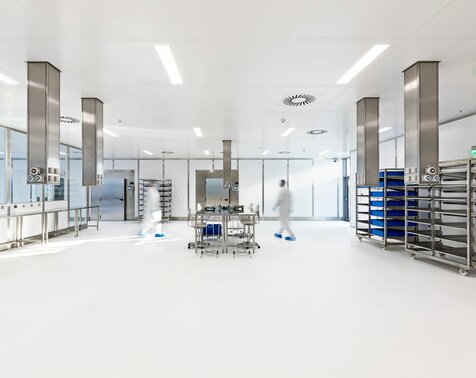Clean Room Partitions │ GMP-Compliant Partition Systems