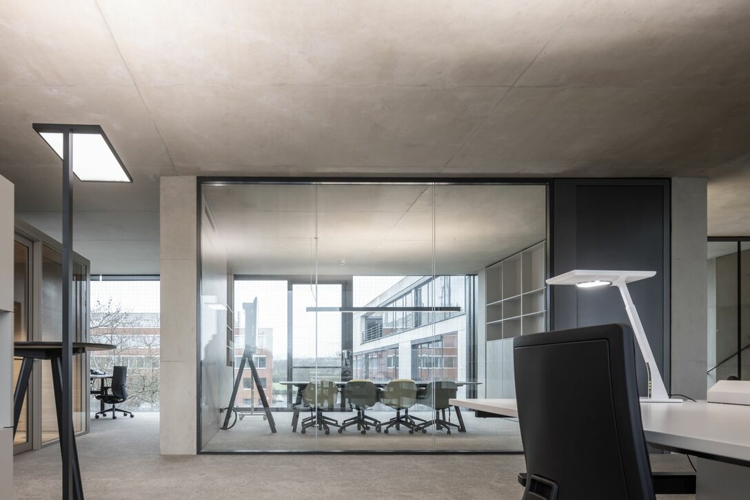 Lindner Life Clear | Glass partition with double glazing