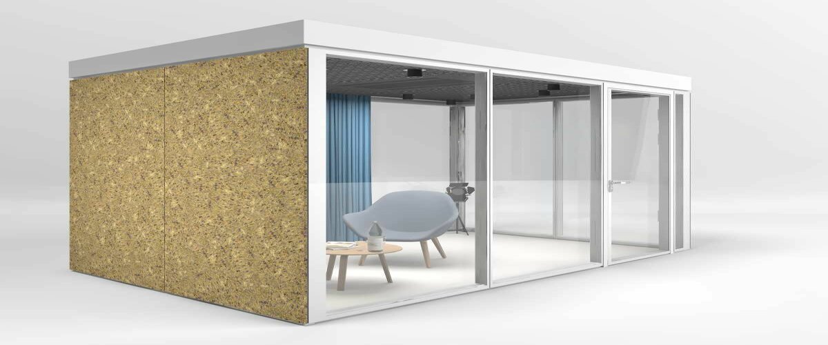 Lindner Cube duo | Room-in-room system with double glazing