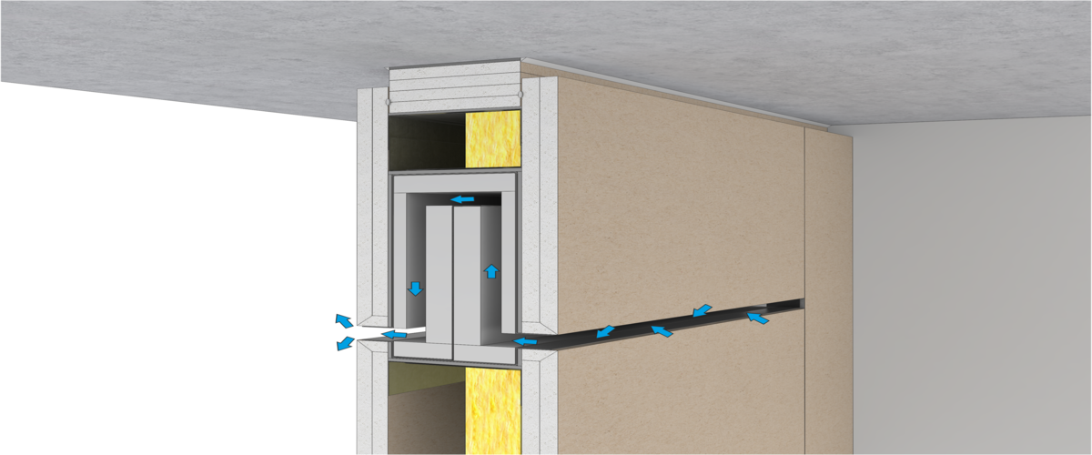 GK U-100 silent | Overflow element