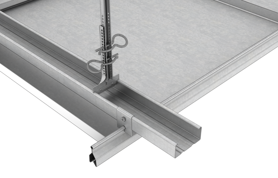 Cassette Ceiling with Clip-in/Fold-Down Function │ Clip K3