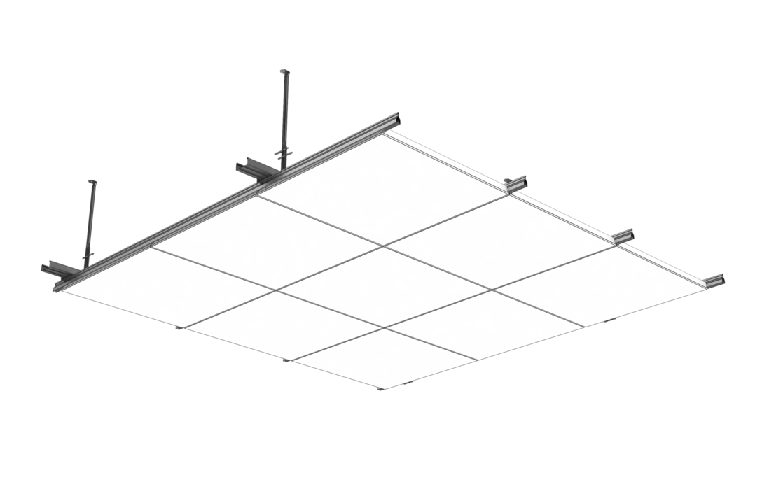 Cassette Ceiling with Clip-in/Fold-Down Function │ Clip K3