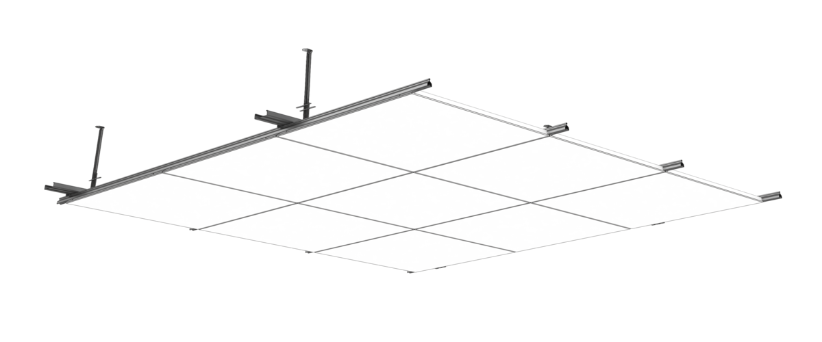 Cassette Ceiling with Clip-in/Fold-Down Function │ Clip K3
