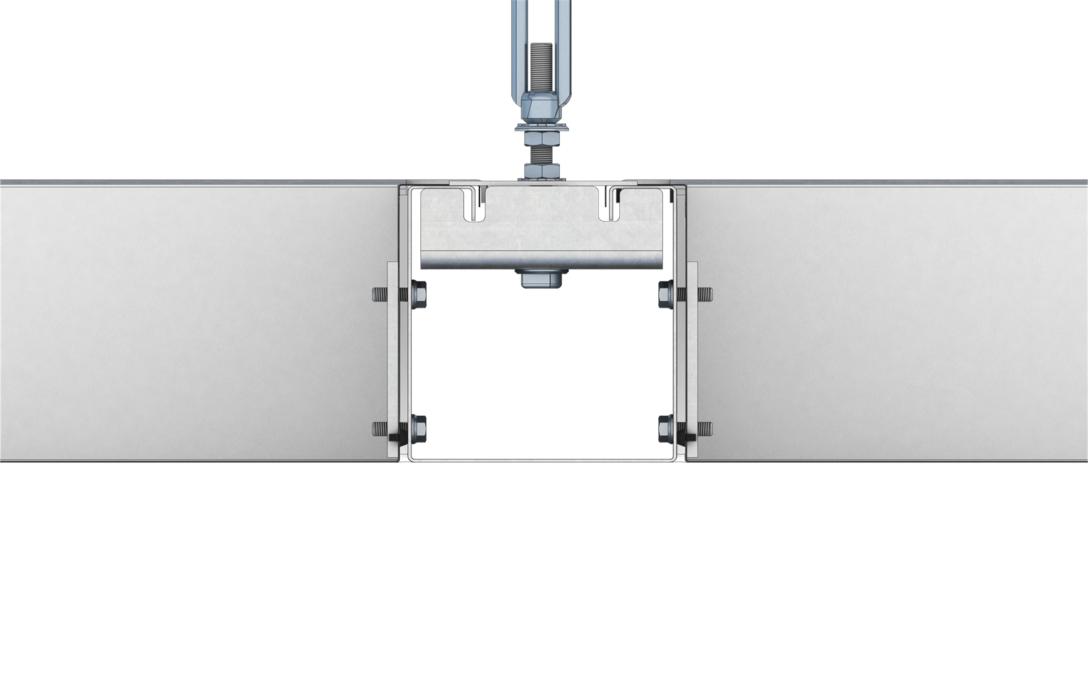 Walk-on Steel Ceiling 100 mm │ Line 100S Type 2