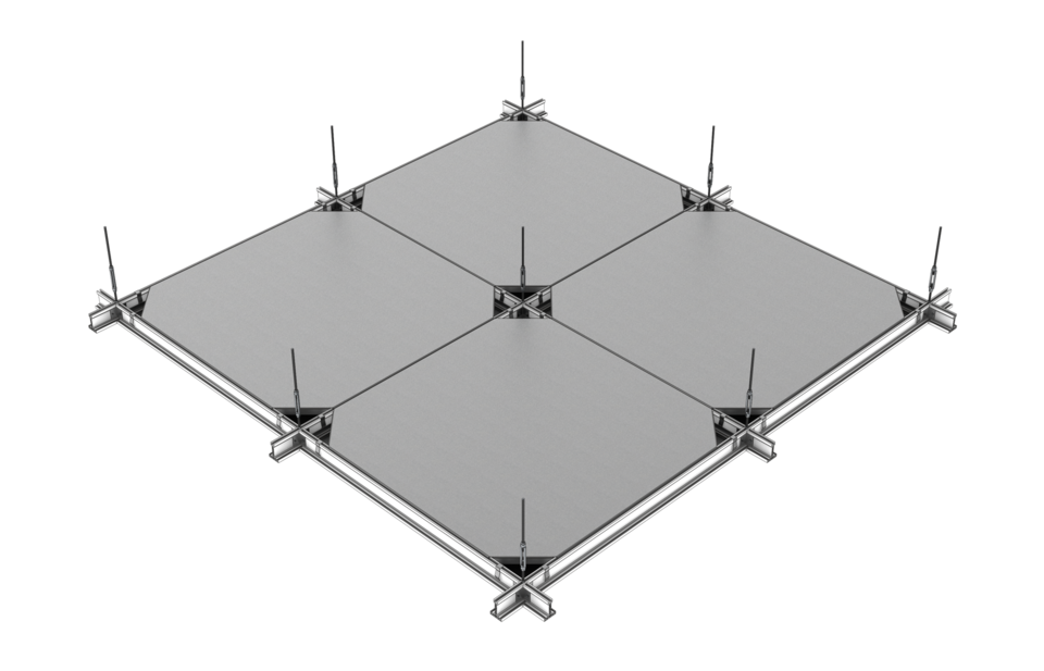 Walkable Aluminium Ceiling │ Clean Room Ceilings │ Line 55A