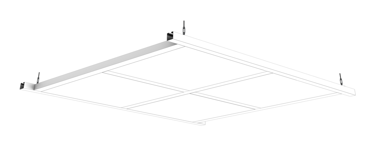 Walk-on Steel Ceiling 80 mm │ Line 80S Type 2