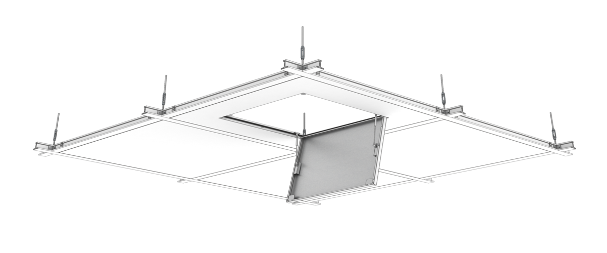 Downstream Flap Ceiling │ Additional Equipmentfor Cleanroom Ceilings