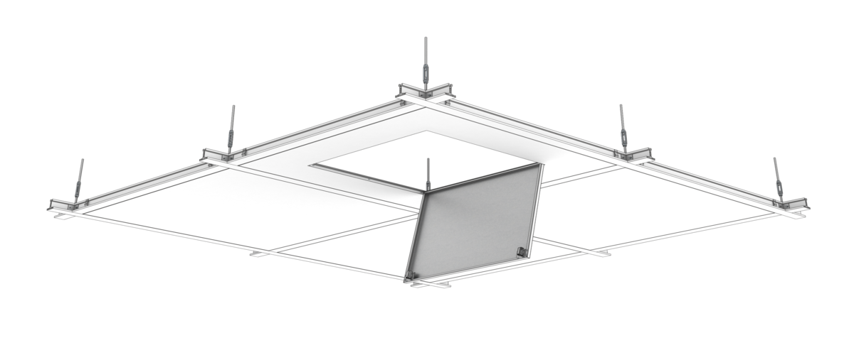 Inspection Flap Ceiling │ Additional Equipment for Cleanroom Ceilings