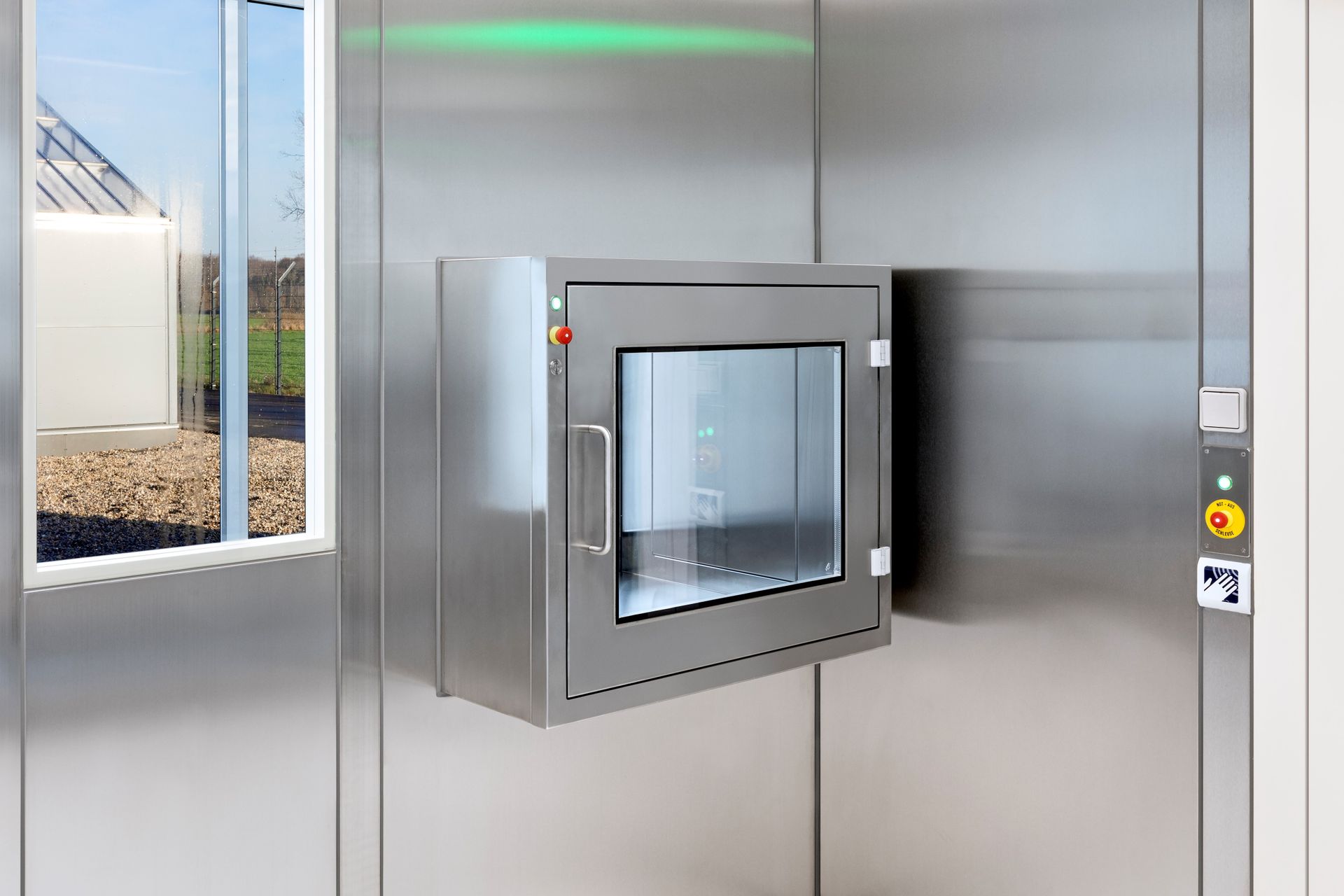 Material Pass Box │ Passive or Active Cleanroom Airlock