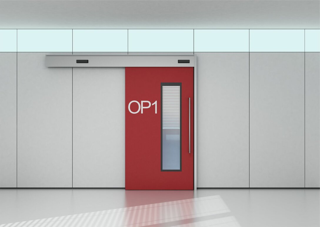 OP Sliding Door │ Lindner Clean Room Doors │ Slide MOP