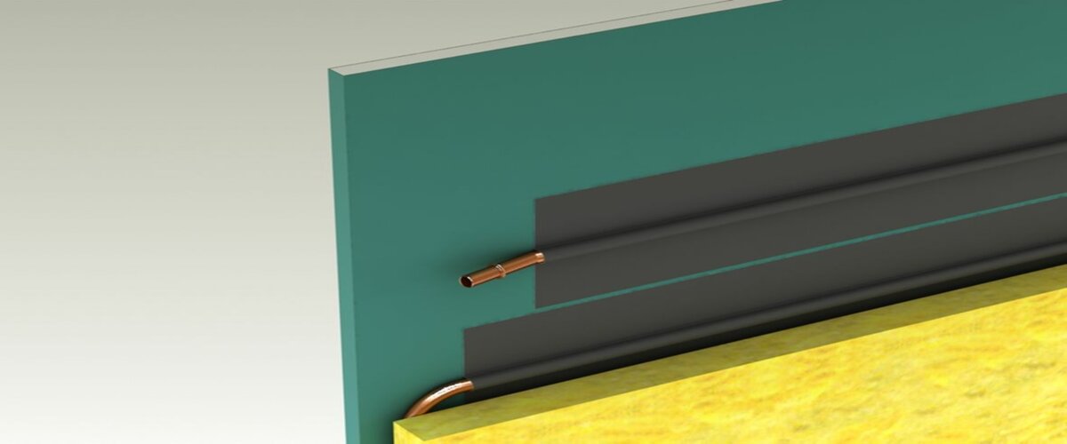 Water-bearing HPL Heating Wall │ Thermowall Type 3