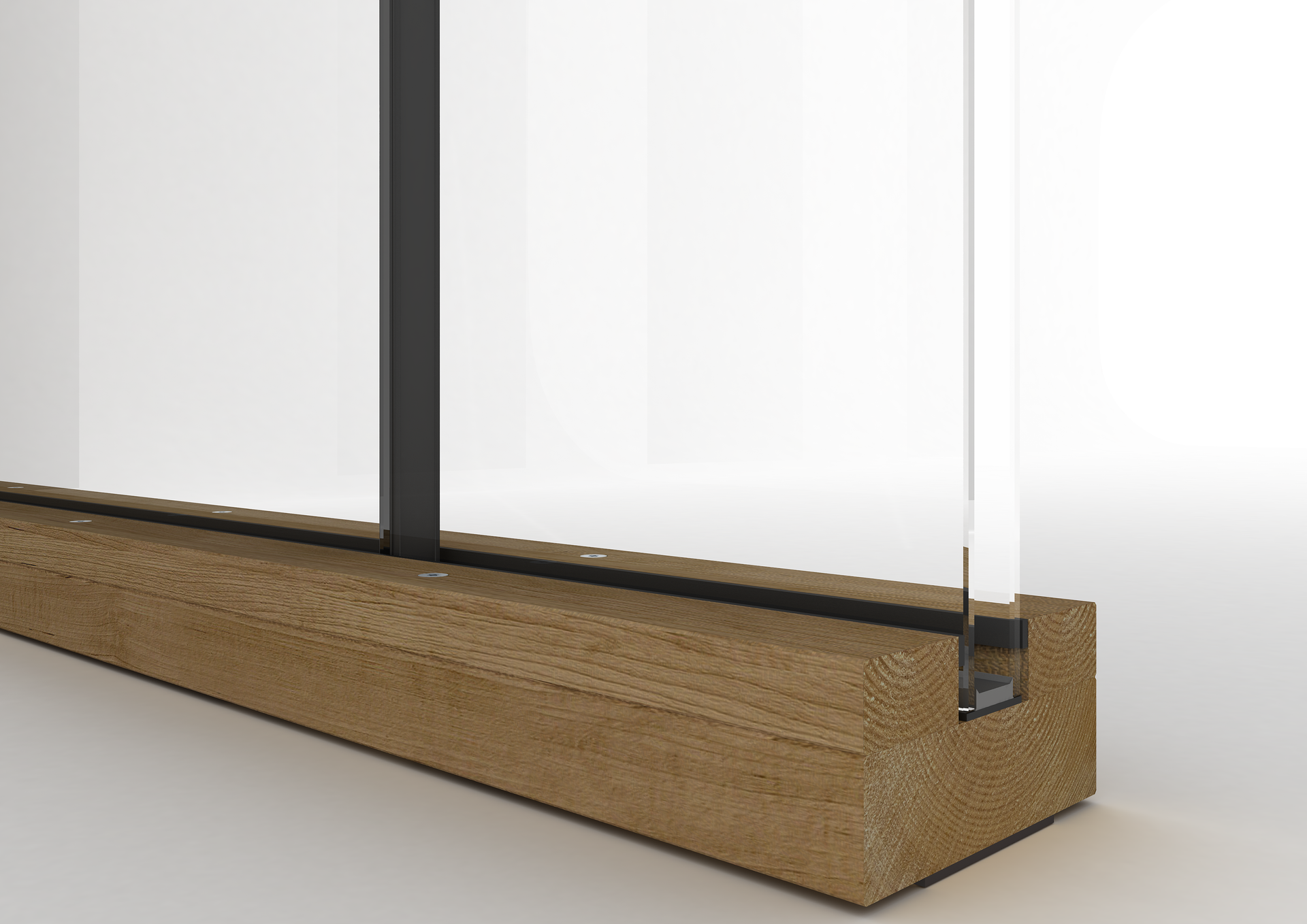 Lindner Life Fire | Glass partition with single glazing with fire ...